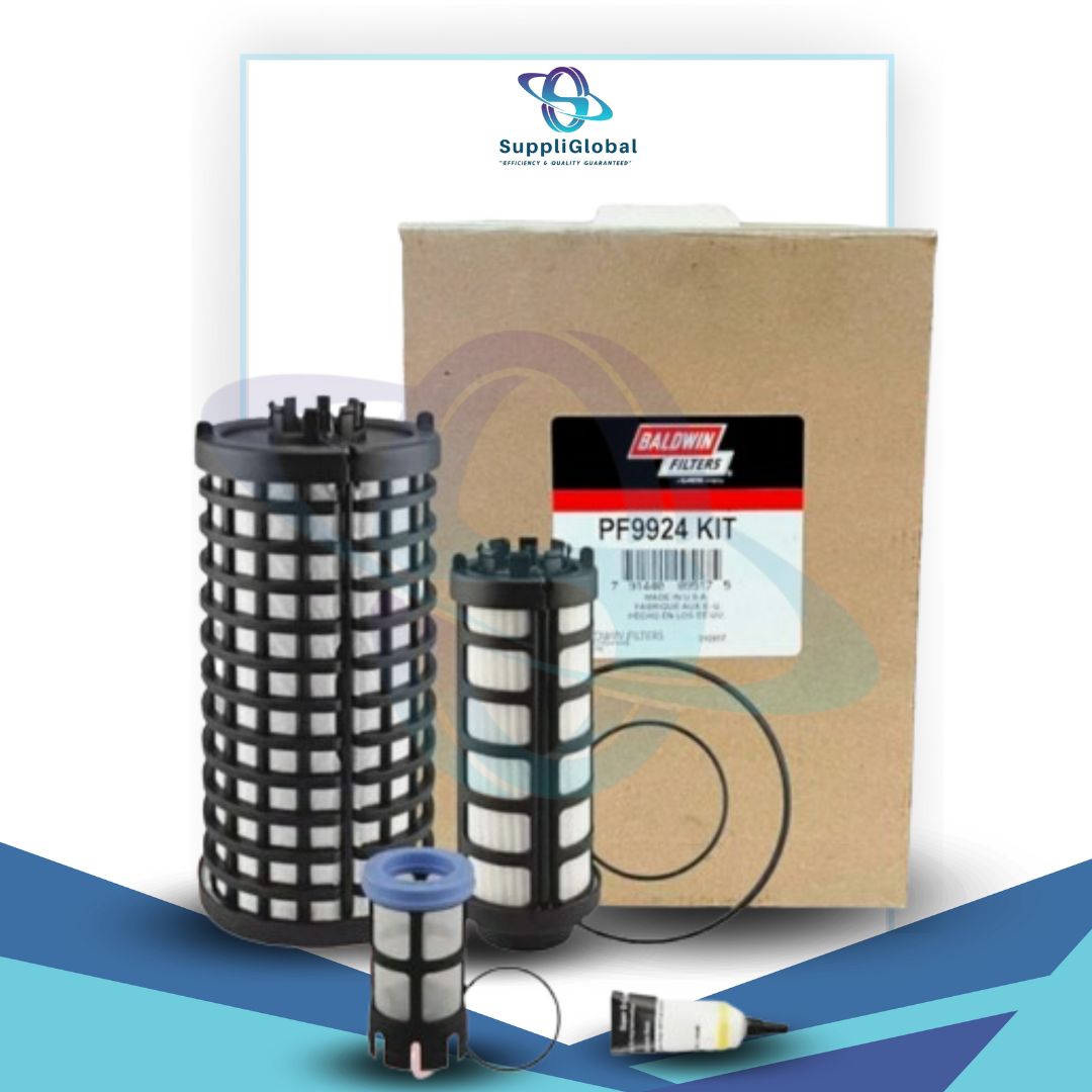 PF9924 Fuel Filter Kit For Detroit Diesel DD13 12.8 DD15 14.8 DD16 15 ...