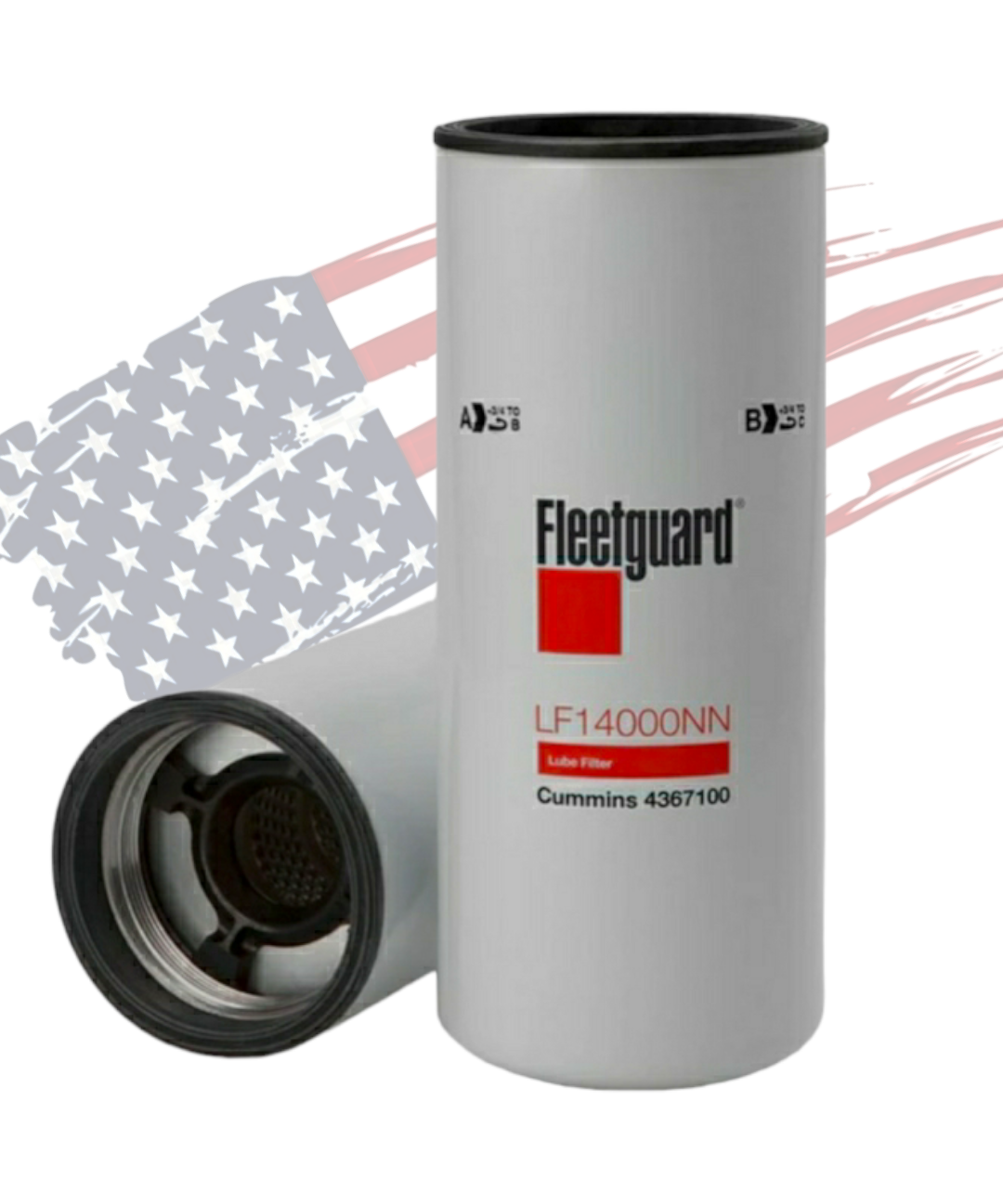 LF14000NN Fleetguard Cummins 4367100 Lube Spin-On Filter – SuppliGlobal.com